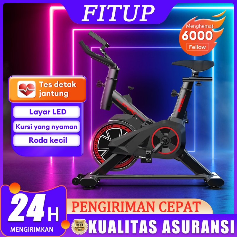 Jual Sepeda Statis/Spinning Bike/Big Exercise Bike/peralatan fitness ...