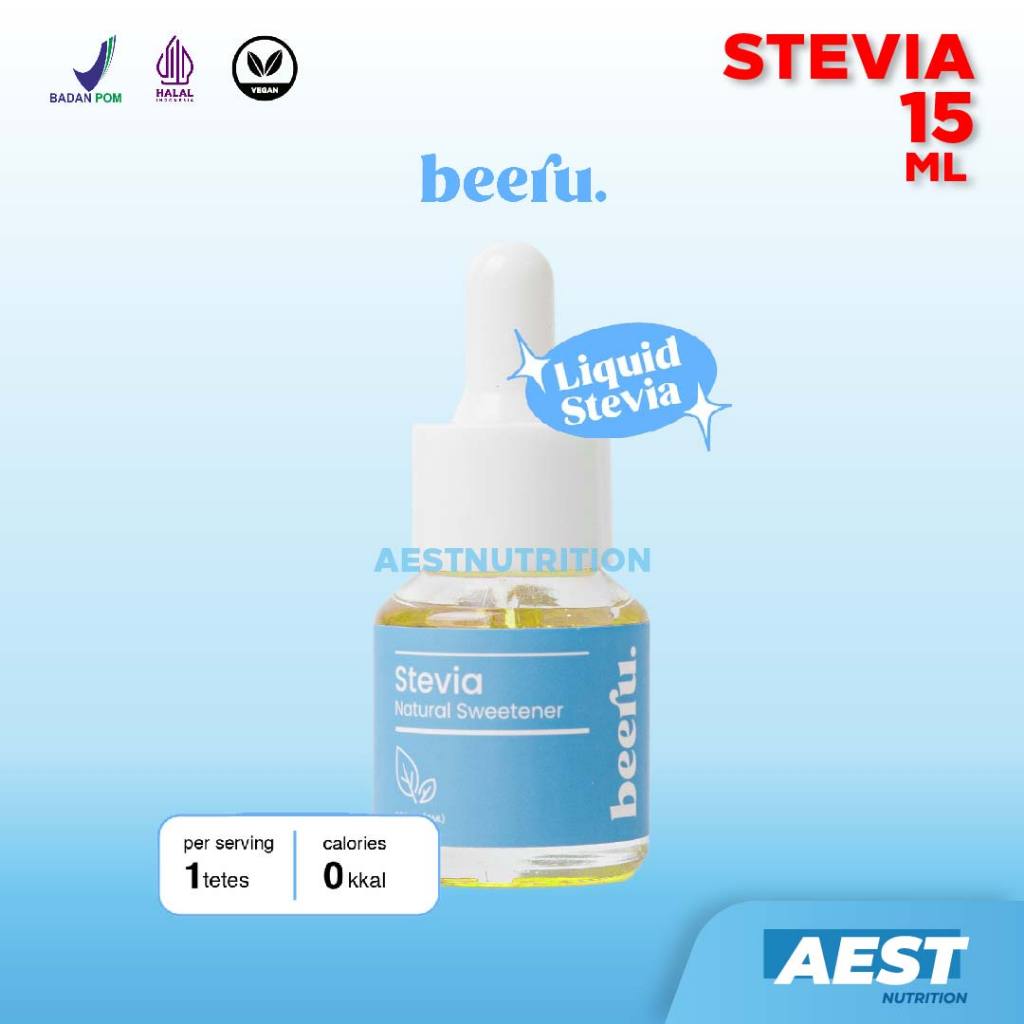 Jual Beeru Stevia Natural Sweetener - 15 ml Pemanis Alami Alternatif ...