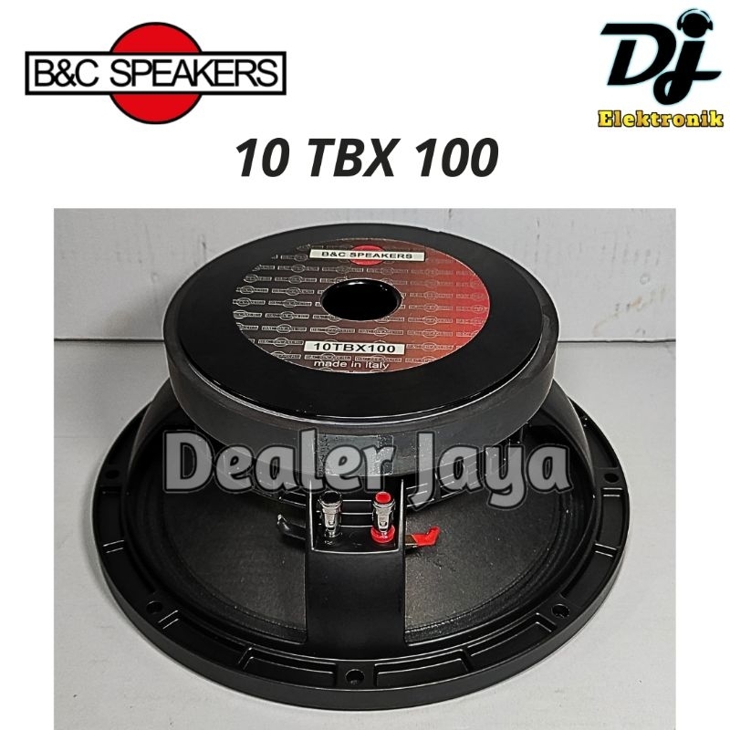 Jual Speaker Komponen B&C / BNC 10 TBX 100 / 10TBX 100 / 10 TBX100 / 10TBX100 - 10 inch | Shopee ...