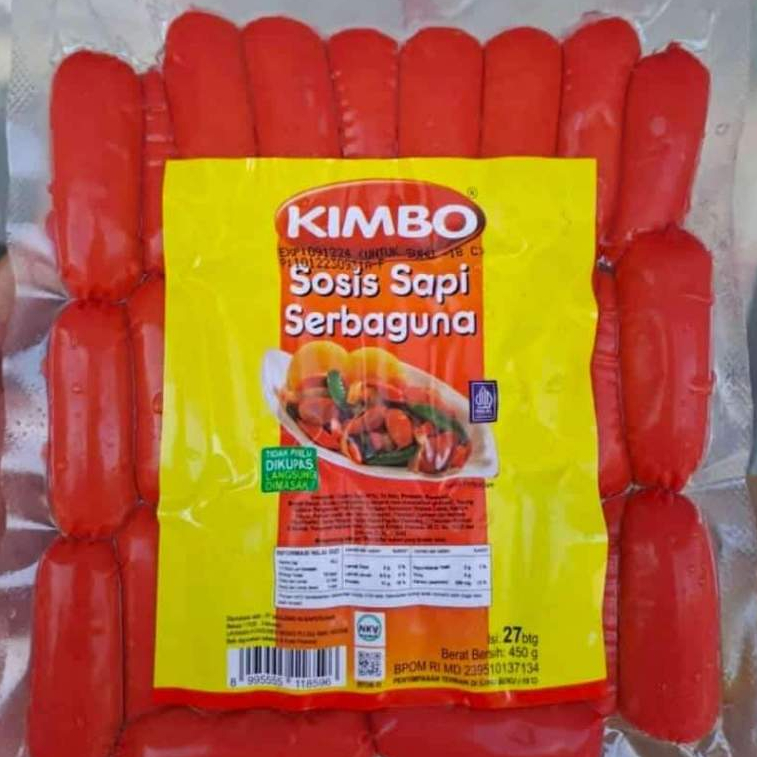 Jual Kimbo Sosis Sapi Serbaguna 450 gr | Shopee Indonesia