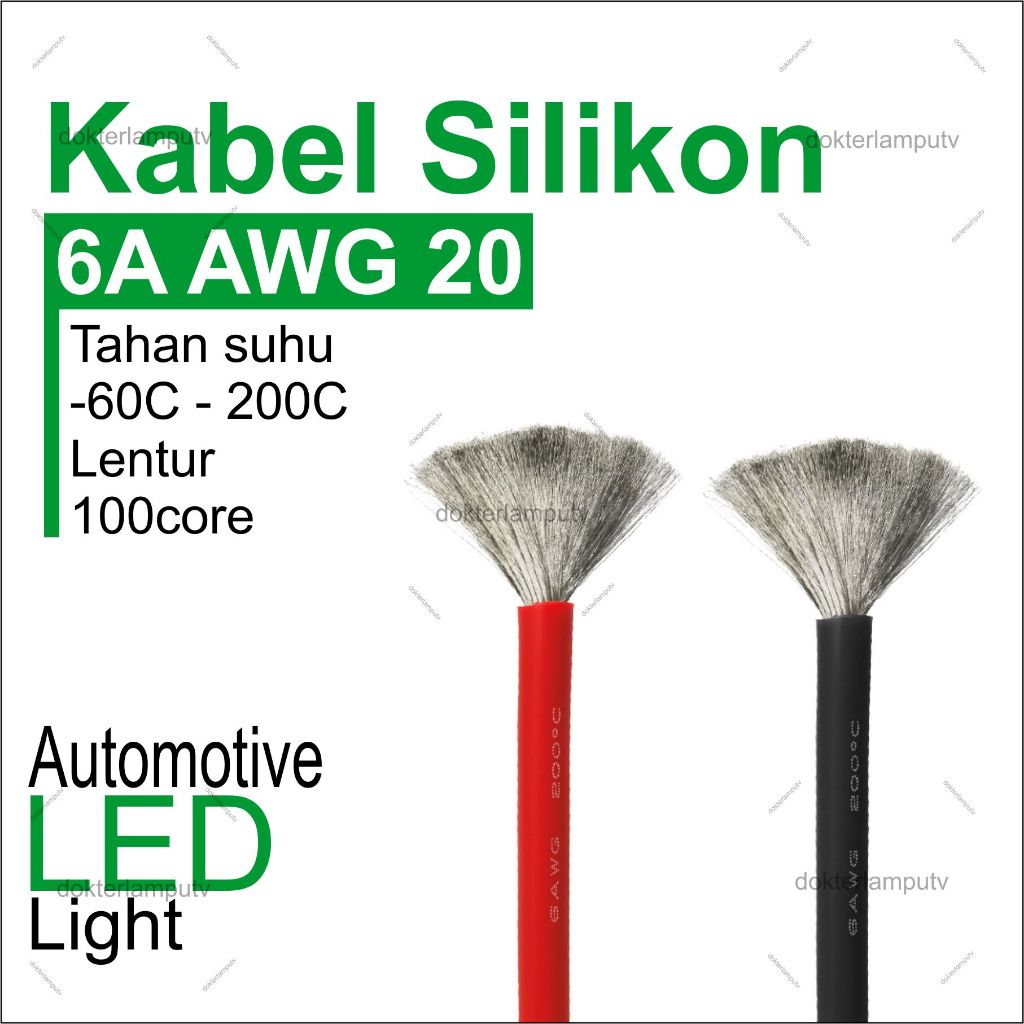 Jual KABEL SILIKON TAHAN PANAS | Shopee Indonesia