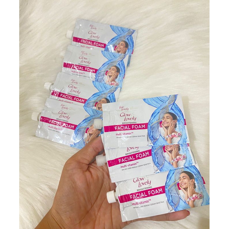 Jual FACIAL FOAM FAIR & LOVELY Sachet || Sabun Cuci Muka Tanpa Plastik ...