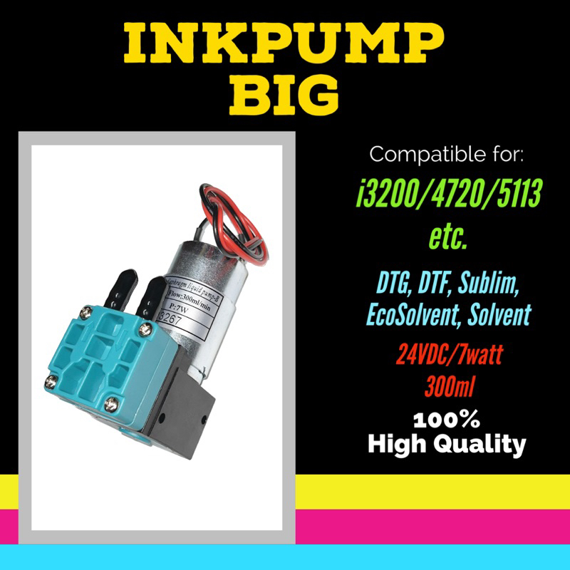 Jual Ink Pump Big 24VDC 7Watt 300ml | Shopee Indonesia
