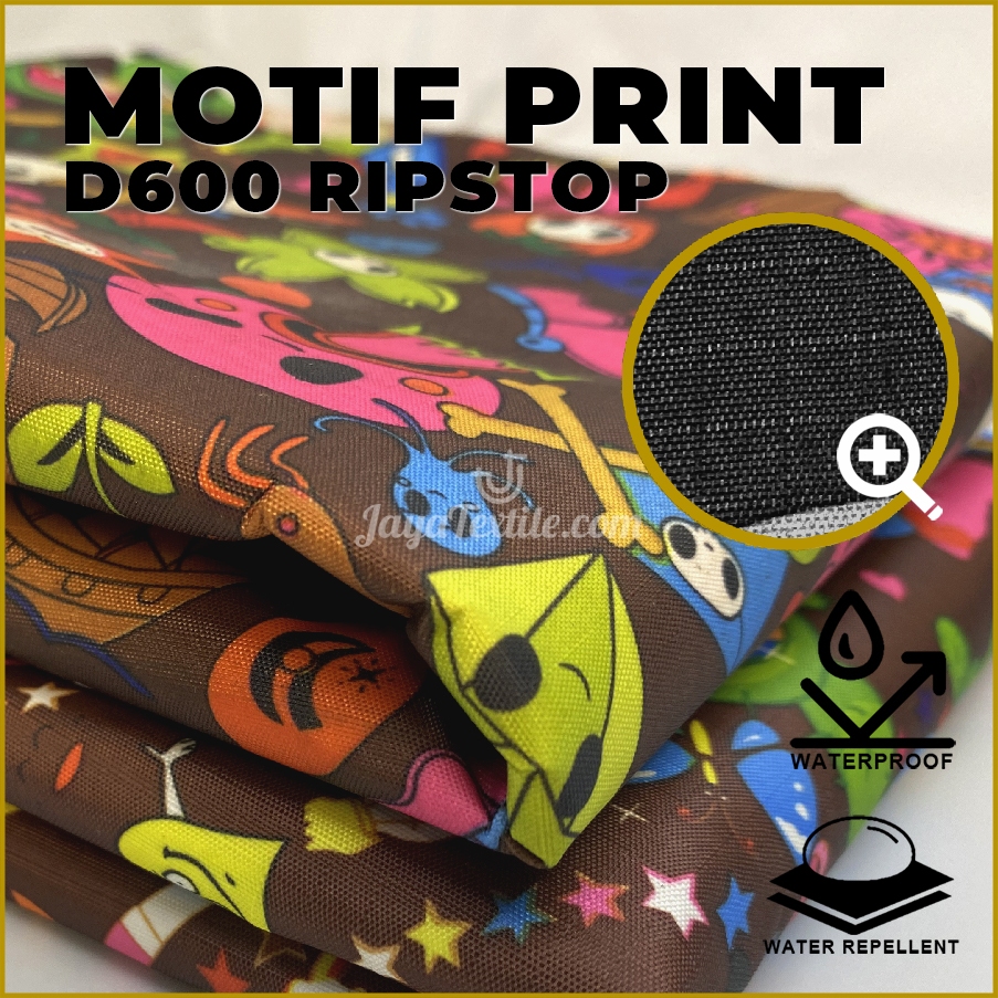 Jual Kain D600 Ripstop Print | Shopee Indonesia