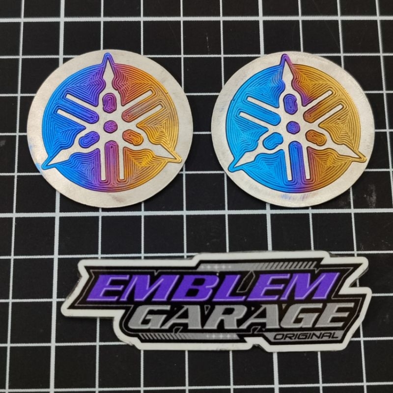 Jual Emblem Logo Yamaha Nouvo Titanium 4 cm Vietnam Original | Shopee ...