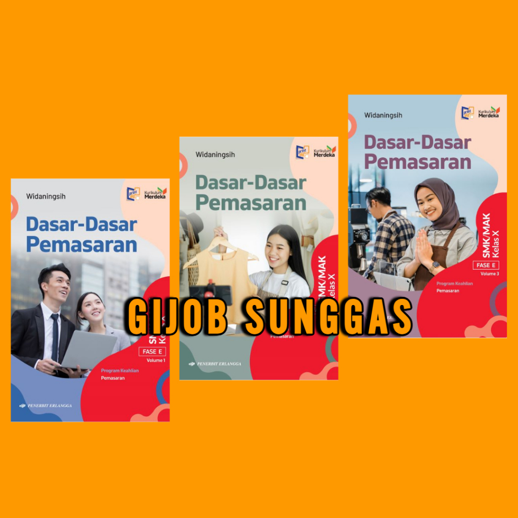 Jual Dasar-Dasar Pemasaran SMK Kelas 10 Vol 1 2 3 - Kurikulum Merdeka | Shopee Indonesia