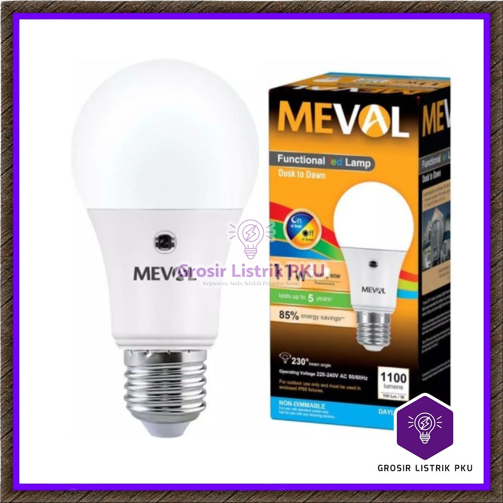 Jual Lampu Meval Sensor LED Cahaya UV 11 Watt Lampu Sensor Otomatis ...