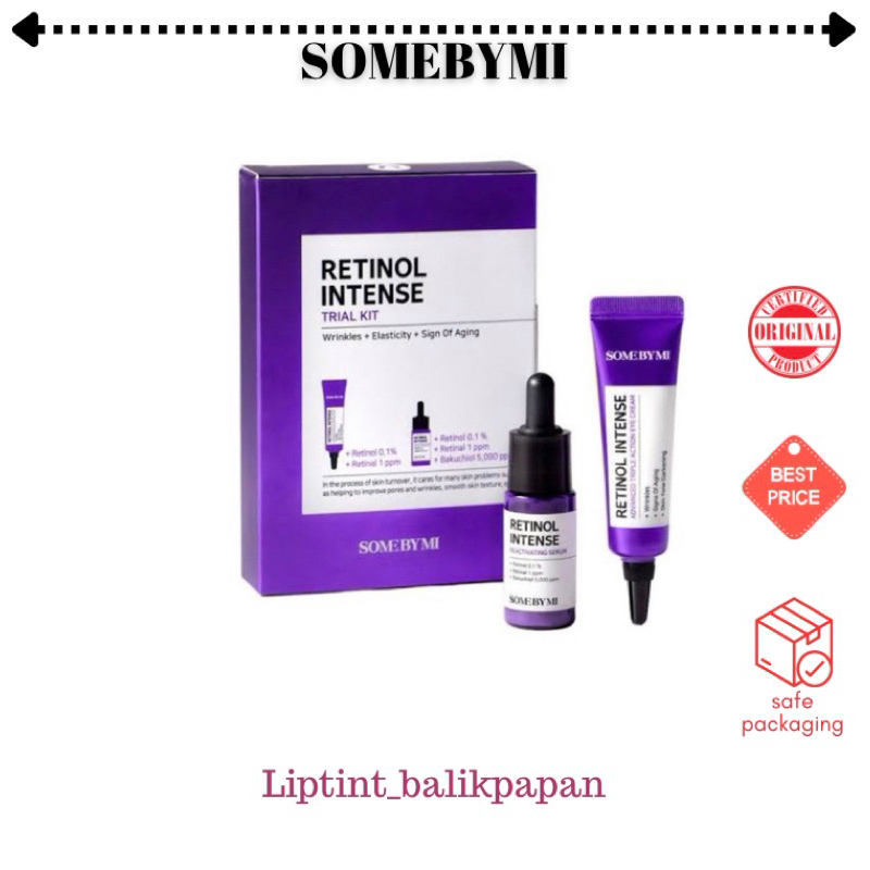 Jual SOMEBYMI Retinol Intense Trial Kit (Retinol Eye Cream 10ml ...