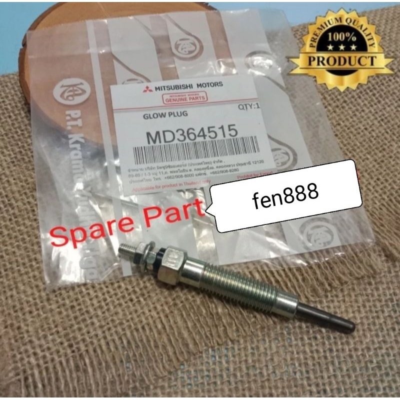 Jual BUSI PEMANAS GLOW PLUG L300 KUDA DIESEL L200 STRADA L038 L039 ...