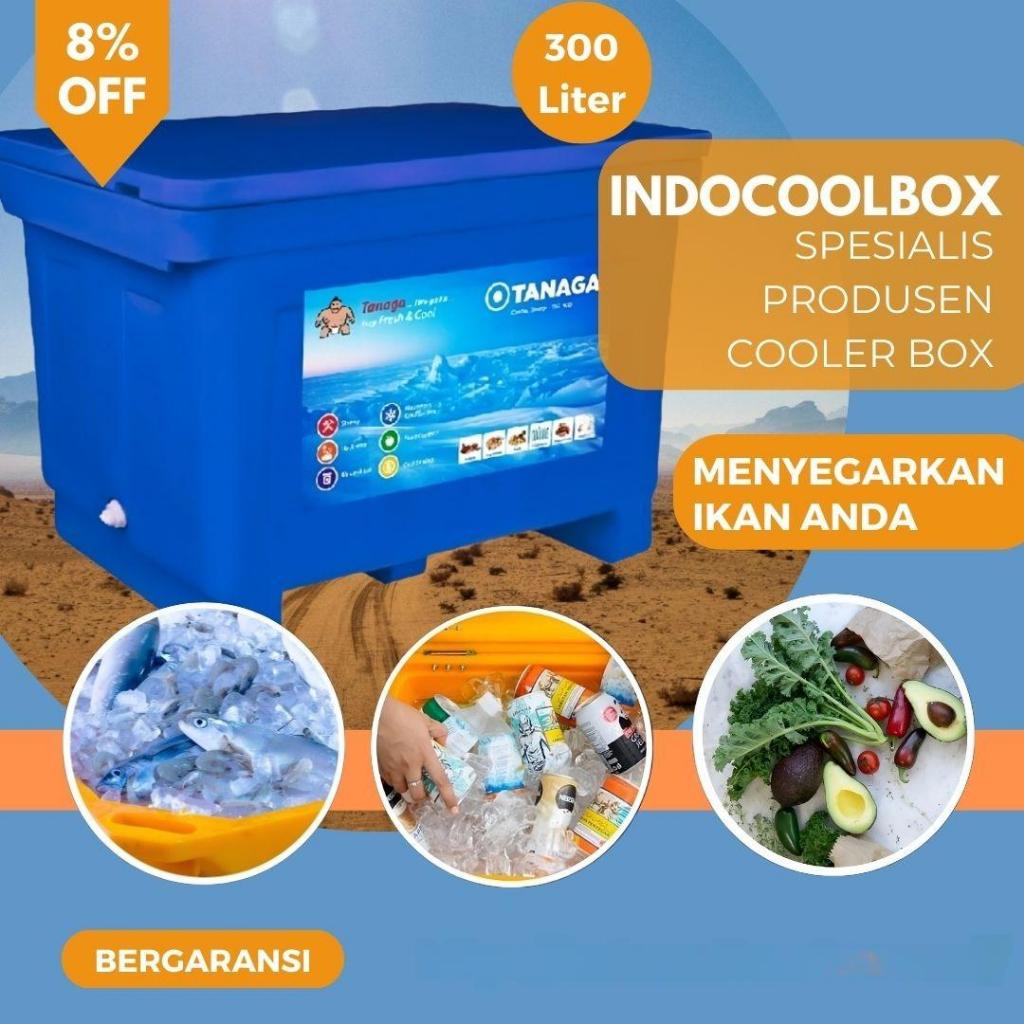 Jual Cooler Box Tanaga 300 Liter Termos Es Kotak Tempat Es Batu Daging ...
