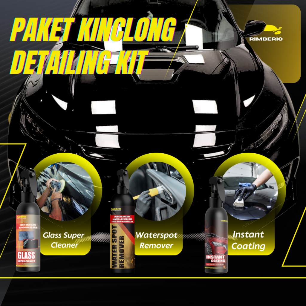 Jual Paket Perawatan Mobil Pengkilap dan Obat Jamur Detailing Kit ...