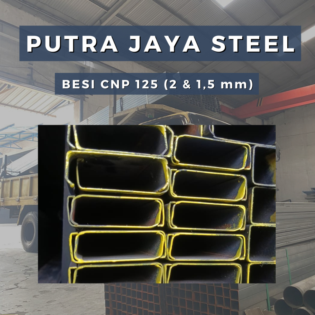 Jual BESI KANAL CNP 125 ( 125 x 35 x 1,6 / 2,0) | Shopee Indonesia