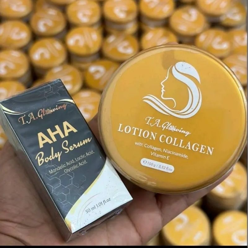 Jual HB + AHA BPOM TA GLOWING COLLAGEN (READY) | Shopee Indonesia