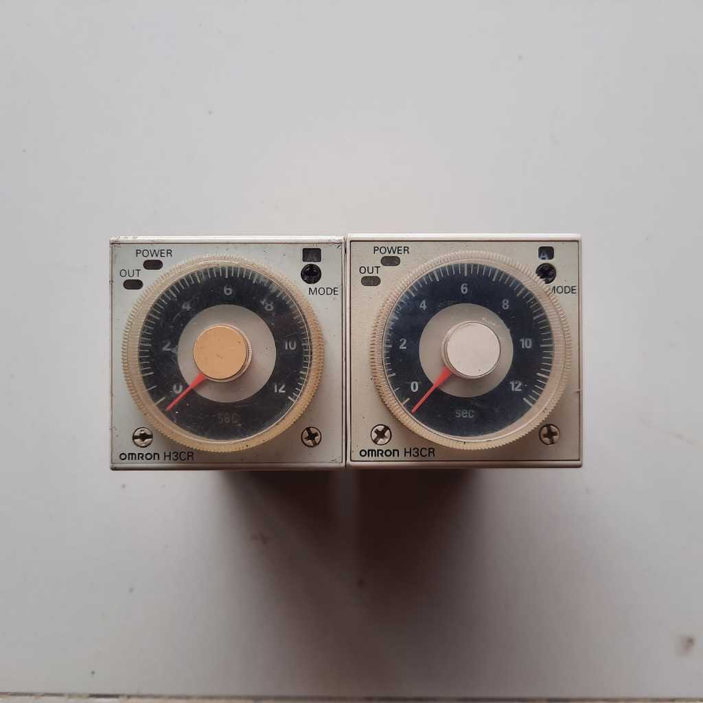 Jual BEKAS SECOND TIMER OMRON H3CR-A8 220VAC + SOCKET ORIGINAL | Shopee ...
