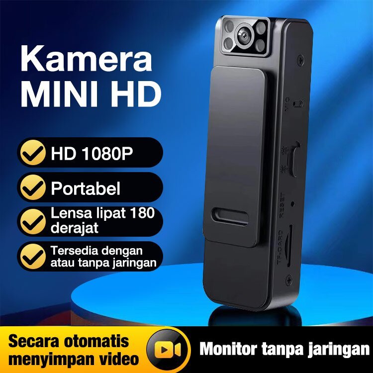 Jual 【100% Asli】Camera Mini Tersembunyi HD 1080P Night Vision Noise ...