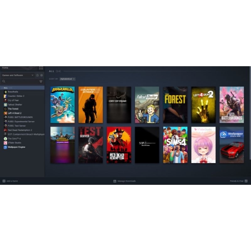 Jual Akun Steam pribadi, RDR 2, The Forest, L4D, Wallpaper engine ...