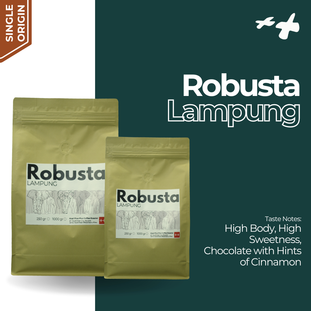 Jual Kopi Robusta Fine Lampung Tugusari Roasted Beans Biji Bubuk ...
