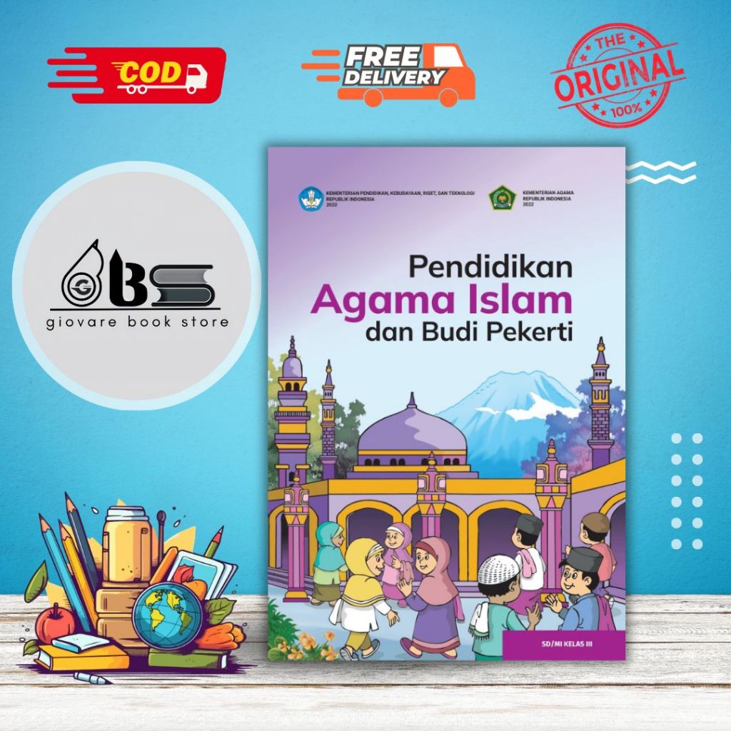 Jual BUKU PENDIDIKAN AGAMA ISLAM KELAS 3 KURIKULUM MERDEKA ORIGINAL ...
