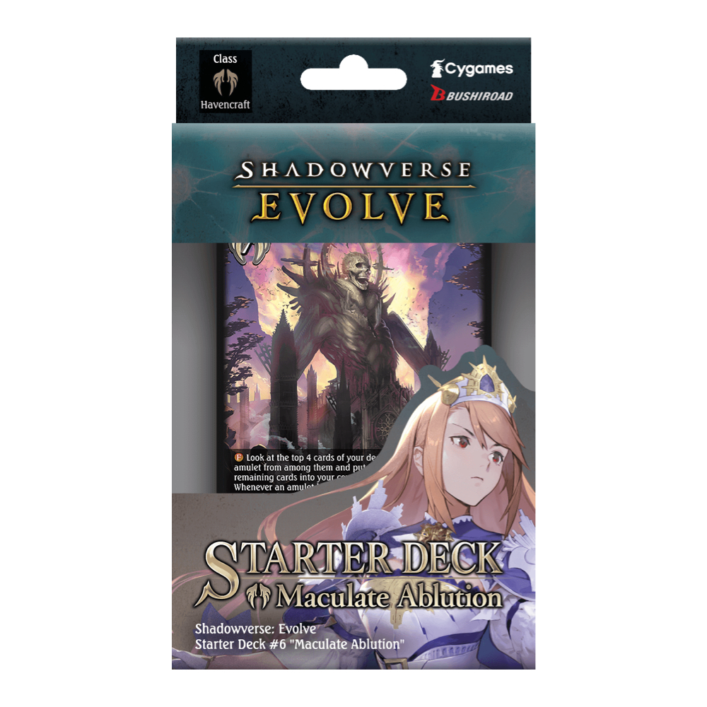Jual Shadowverse Evolve Starter Deck Maculate Ablution | Shopee Indonesia