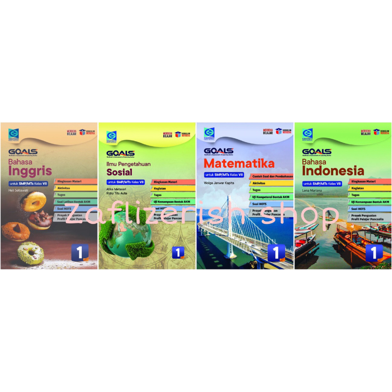 Jual Buku Goals kelas VII- 7 SMP/MTS Kurikulum Merdeka -Grafindo | Shopee Indonesia