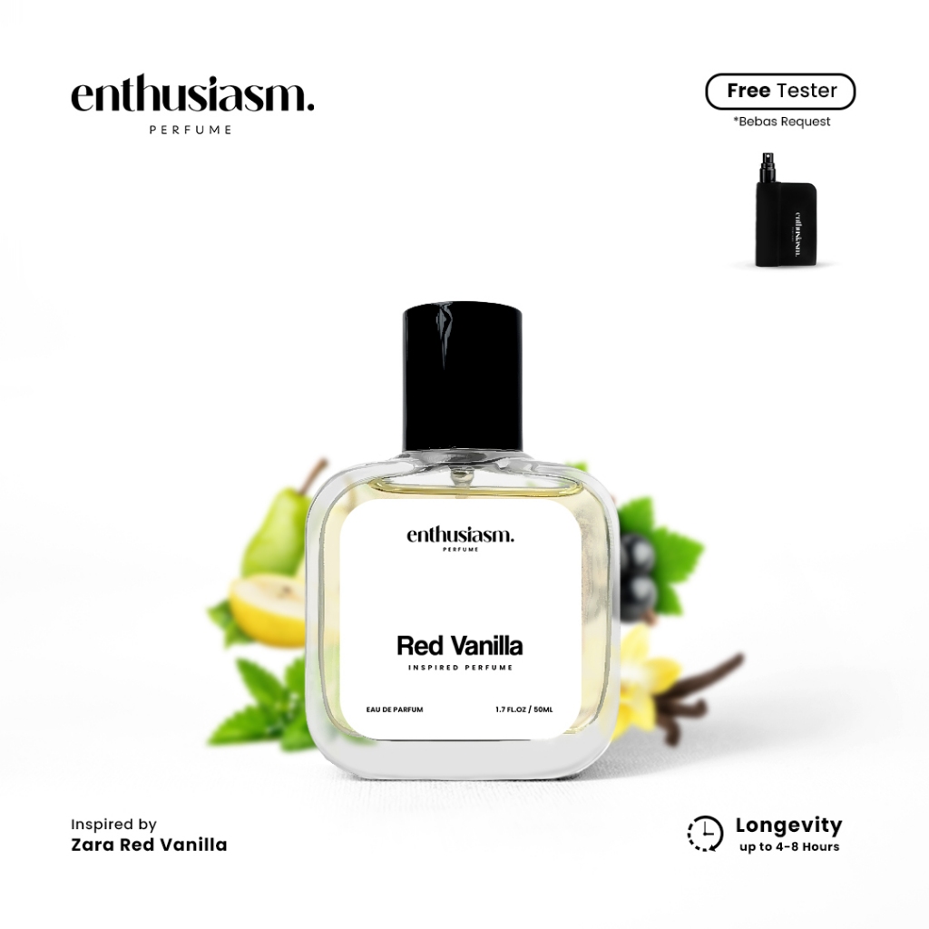 Jual Enthusiasm - Zr Red Vanilla Eau de Parfum | Inspired Perfume ...
