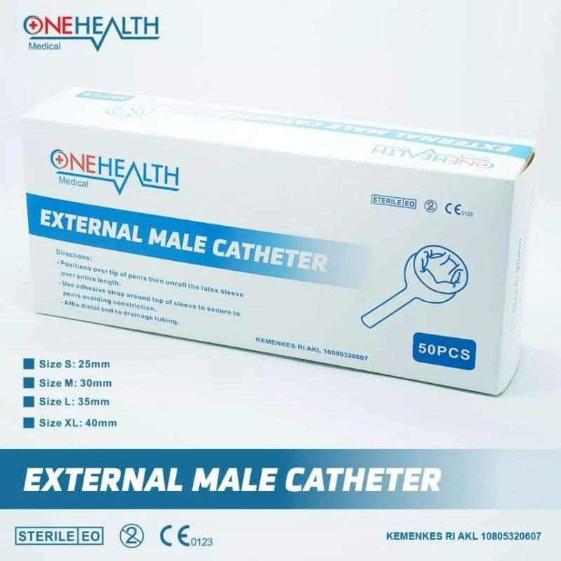 Jual External Male Catheter OneHealth / Condom Catheter / Kondom ...