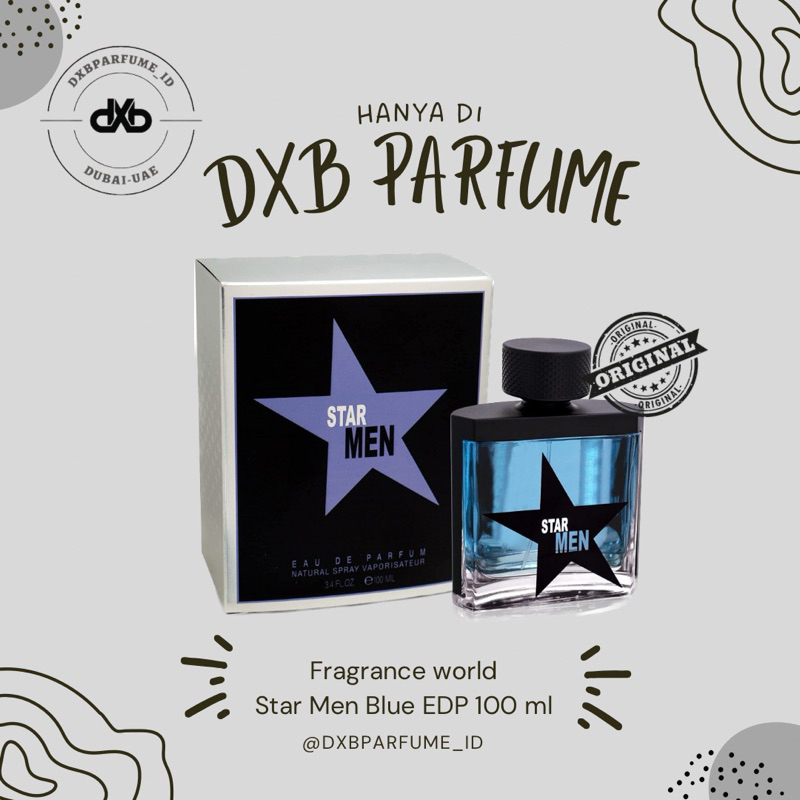 Jual Fragrance world Star men 100 ml edp BNIB | Shopee Indonesia