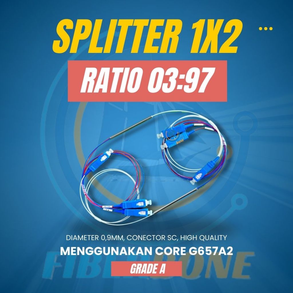Jual Terlengkap Spliter Rasio 1:2 Splitter Ratio SC UPC | Shopee Indonesia