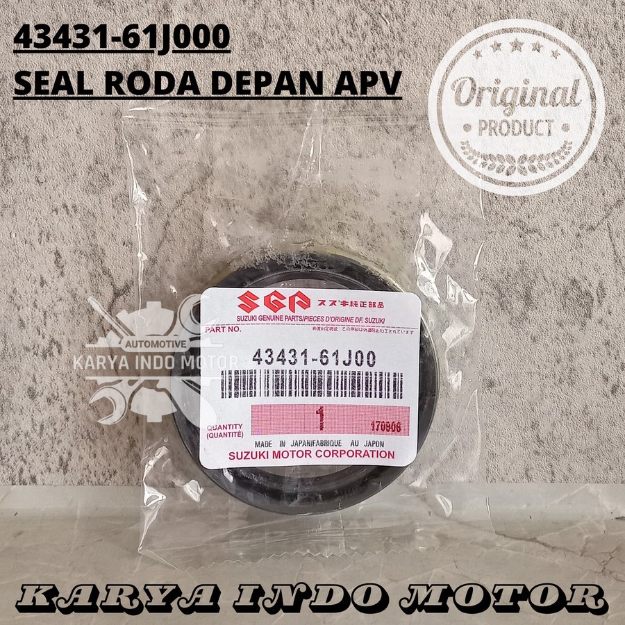 Jual OIL SEAL RODA DEPAN APV JAPAN 43431-61J00 | Shopee Indonesia