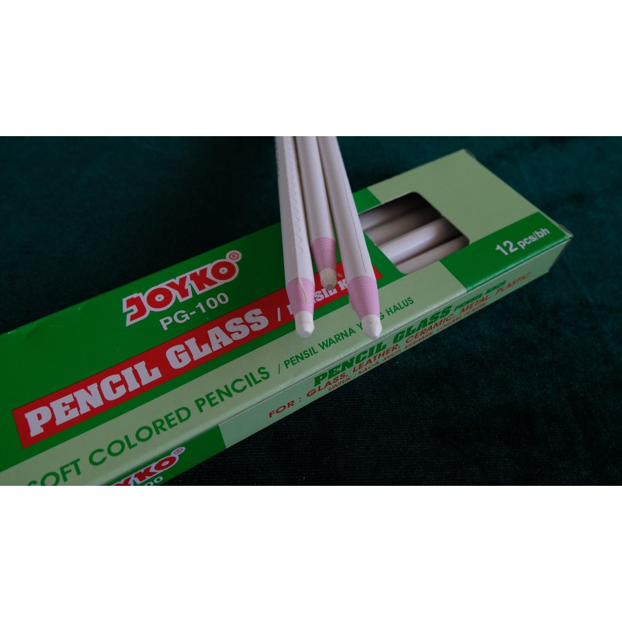 Jual Pensil glass / pensil putih Joyko | Shopee Indonesia