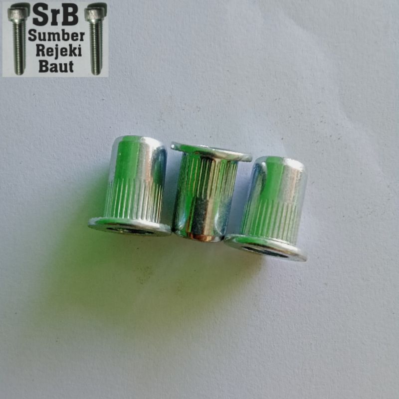 Jual Mur Rivet M8 Nuts paket 10 biji | Shopee Indonesia