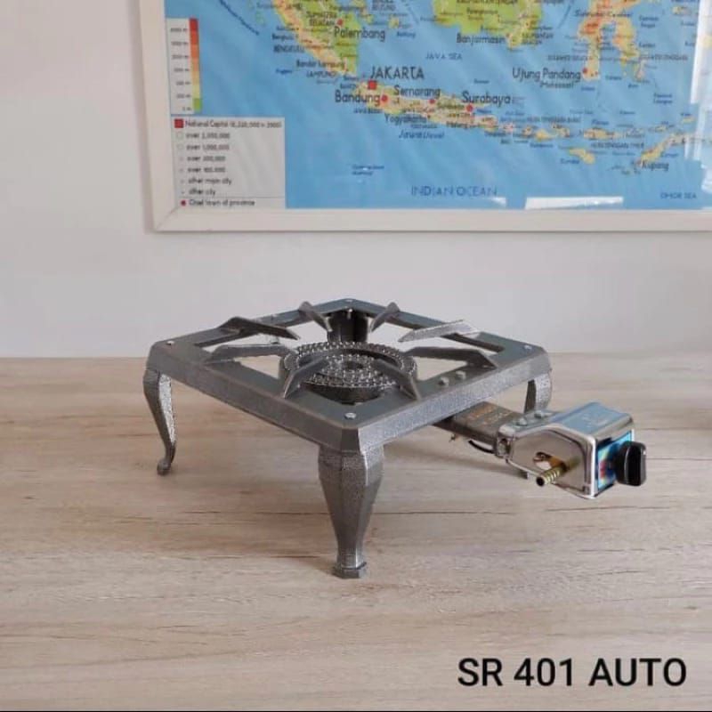 Jual Kompor Gas 1 Tungku Mata Seribu SUNRISE SR-401 AUTO | Shopee Indonesia