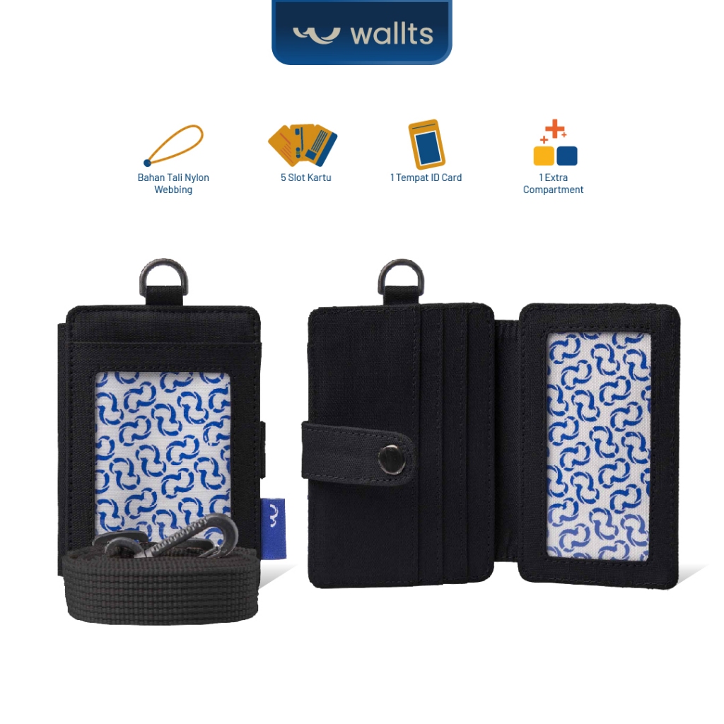 Jual Wallts Pebble - Lanyard Name Tag ID Card Kantor Unisex Pria Wanita | Shopee Indonesia