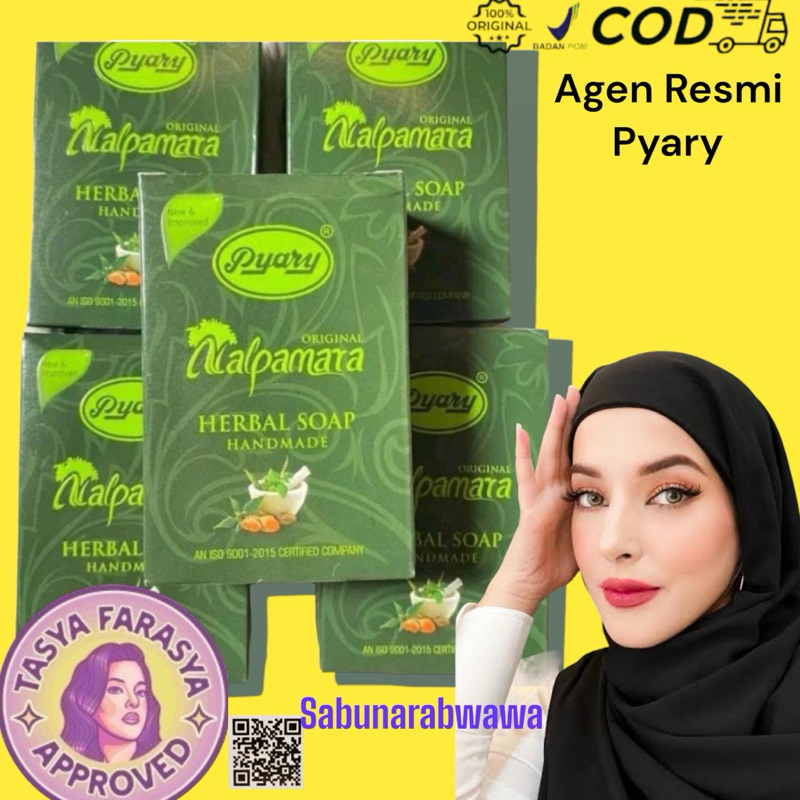 Jual (OFFICIAL STORE) 5 pcs sabun nalpmara original Distributor resmi ...