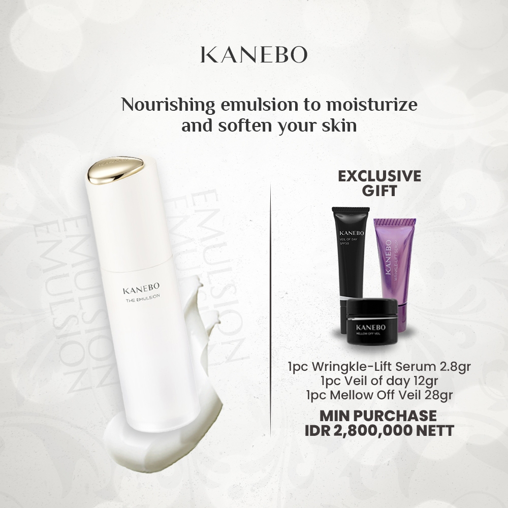 Jual KANEBO The Exceptional Series - The Emulsion 100 ml | Shopee Indonesia