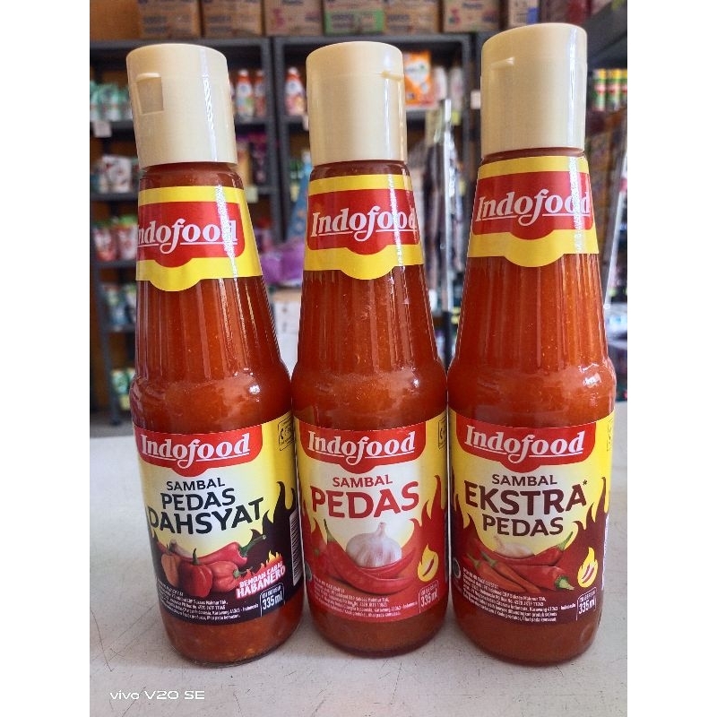 Jual INDOFOOD SAMBAL PEDAS 335ml | Shopee Indonesia