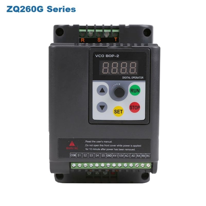 Jual INVERTER VFD ZEST INPUT 1 Phase 220V TO 3 phase 380V 1.5kw ZQ260GS1D5 | Shopee Indonesia