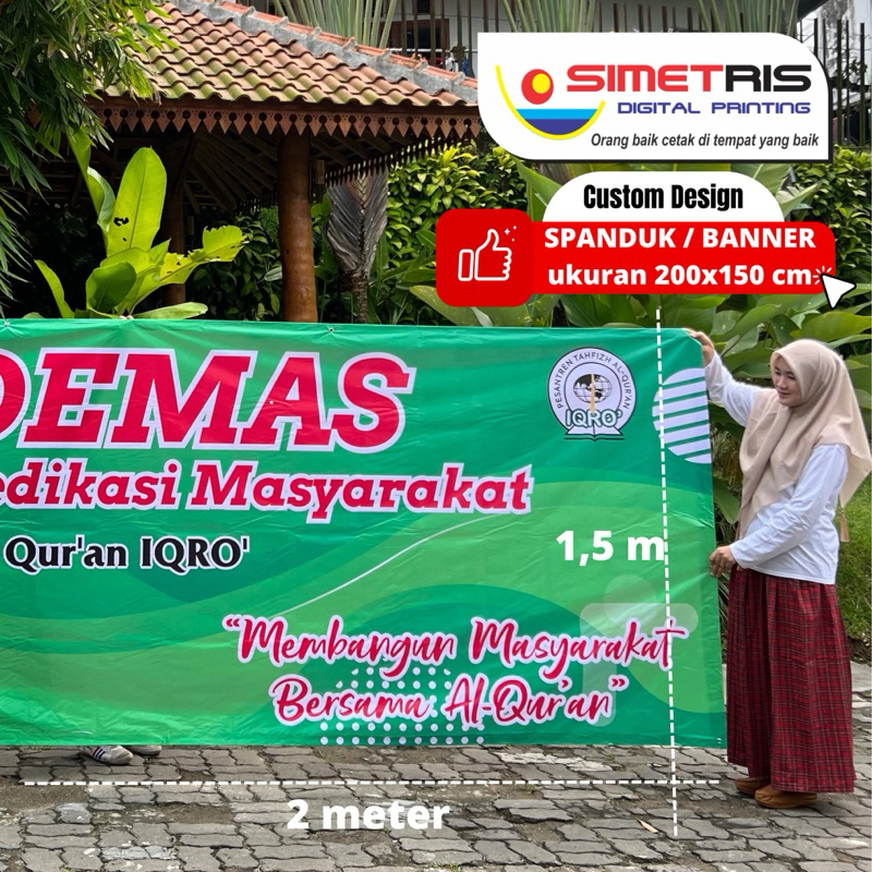 Jual Spanduk ukuran 200x150 cm | Shopee Indonesia