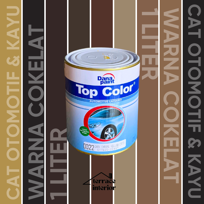 Jual Cat Duco Top Color Warna Coklat Glossy 1L ( AUTOMOTIVE LACQUER ...