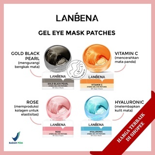 Jual LANBENA Eye Patches Mask/Masker Mata - Vitamin C/Hyaluronic Acid ...