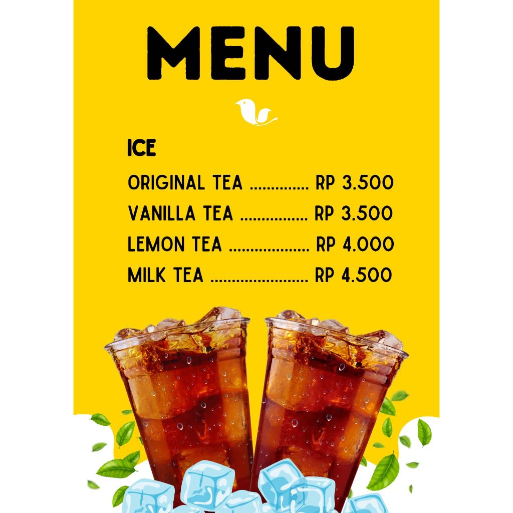 Jual Es Teh Nata Kemiri Sidoarjo | Es Teh Original , Es Teh Vanila , Es ...