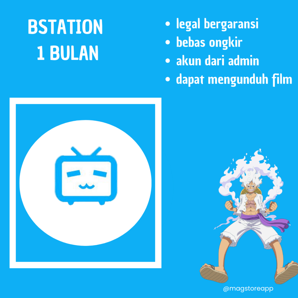 Jual BSTATION BILIBILI ANIME 1 BULAN | Shopee Indonesia