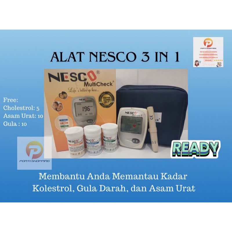 Jual ALAT GCU MULTICHECK 3 IN 1 NESCO/ALAT NESCO 3 IN 1 | Shopee Indonesia