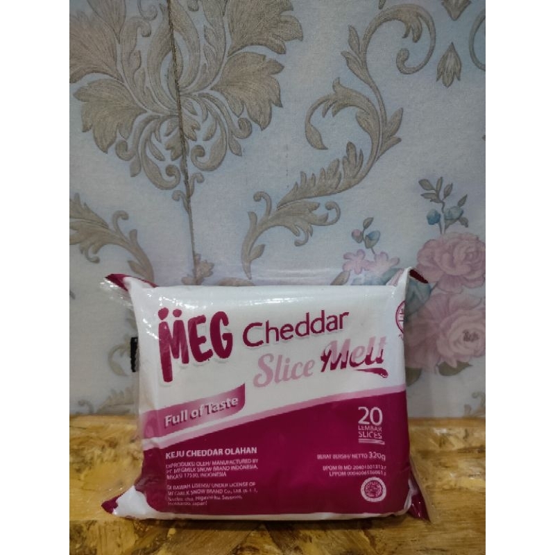 Jual Meg Cheddar Slice Melt Isi 20slice | Shopee Indonesia