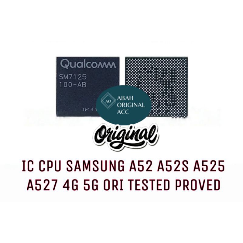 Jual IC CPU SAMSUNG A52 A52S 4G 5G A525 A527 ORI TESTED PROVED | Shopee ...