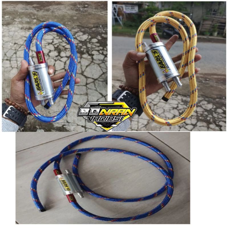 Jual Tabung hawa Racing dan selang serabut panjang 1meter dan 2meter ...