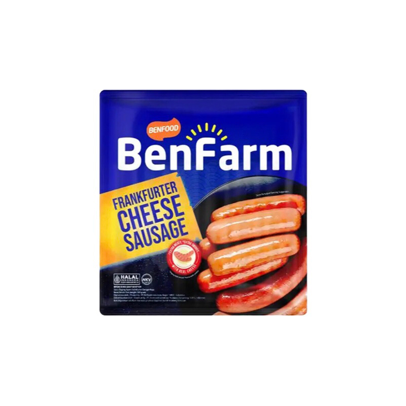 Jual Benfood Benfarm Sosis ayam sapi 200g 300g 400g 500g kanzler Royal ...