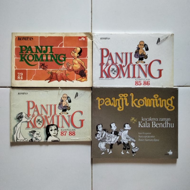Jual Paket Komik Strip Panji Koming - Tahun 79-88 & Lucunya Zaman Kala ...