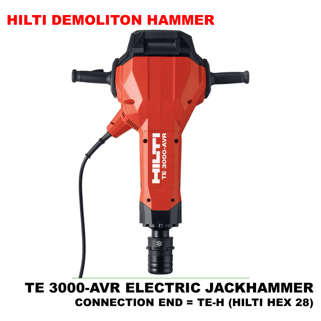 Jual HILTI TE 3000-AVR HEAVY-DUTY ELECTRIC JACKHAMMER | Shopee Indonesia