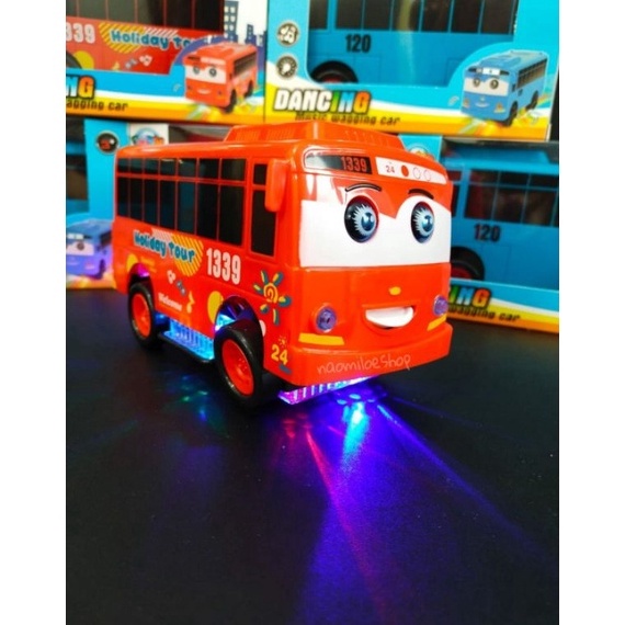 Jual H Mainan Anak Mobil Bus Tayo Oleng Bisa Jalan Goyang Lampu Dan Suara BUMP AND GO Dijual ...